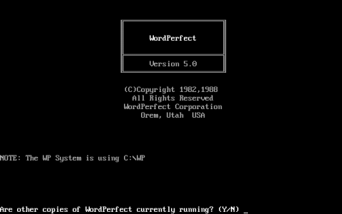 Software:WordPerfect5 - DOSBoxWiki