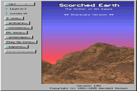 GAMES:Scorched Earth - DOSBoxWiki